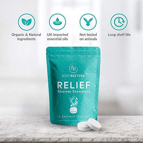 Relief, Calm, Energize Shower Steamers | Vapor Steam Tablets - Relaxat ...